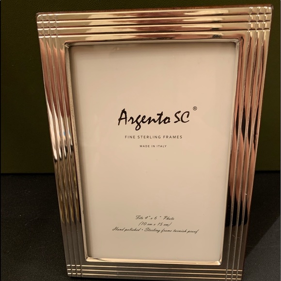 ArgentoSC | Accents | Argento Sc Axis Sterling Frame | Poshmark